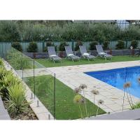 China Stainless Steel Frameless Glass Balustrade Handrail 800-1000mm Height for Stairs for sale