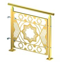 China Custom Stainless Steel Decorative Railing Baluster 304 316 950mm Height for Stairs for sale