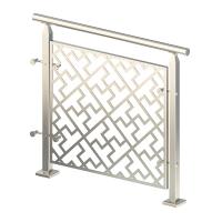 China Custom Stainless Steel Decorative Railing Baluster 304 316 950mm Height for Stairs for sale