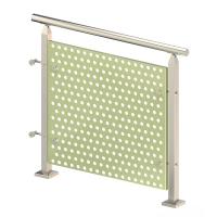 China Custom Stainless Steel Decorative Railing Baluster 304 316 950mm Height for Stairs for sale