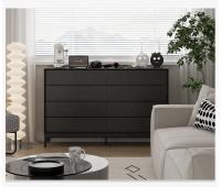China Solid Wood White Storage Cabinet Living Room Simple Modern Furniture Custom Size 16mm for sale