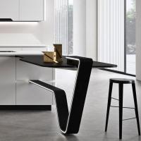 China Customized Size Stainless Steel Kitchen Cabinet PVC Membrane Beach House Cabinets for sale