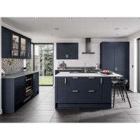 China Customized Lacquer L Shape Modular Kitchen Cabinets OEM ODM Overhead Cupboards 15-35 Days Delivery for sale