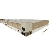 China Prefabricated Steel Warehouse Building Fireproof Waterproof 50 Year Lifespan for sale