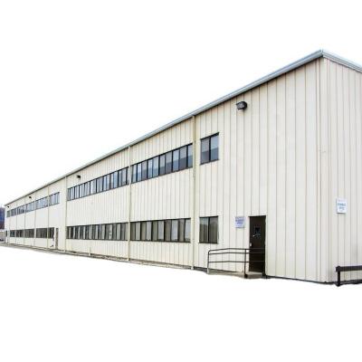 China Prefabricated Steel Warehouse Building Fireproof Waterproof 50 Year Lifespan for sale