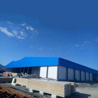 China Quick Build Prefabricated Steel Structure Warehouse Large Metal Sheds Workshops for sale