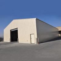 China Quick Build Prefabricated Steel Structure Warehouse Large Metal Sheds Workshops for sale
