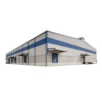 China 1500sqm Steel Structure Warehouse 25m x 80m x 9m Eave Height Prefab Building for sale