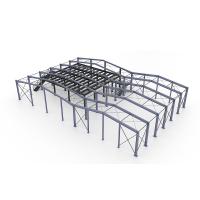 China Earthquake Proof Steel Structure Workshop Prefab Metal Shop Building Q235 Q345 Customized for sale