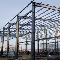 China Easy Assemble Steel Structure Workshop Wind Resistant Prefab Metal Warehouse 20 Year Lifespan for sale