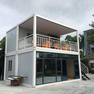 China 43 Sqm Modular Prefab Home 3 Bedrooms with Sandwich Panel Wall for sale
