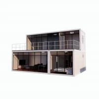 China Simple Demountable Flat Pack Container House Light Steel Prefab Mobile House for sale