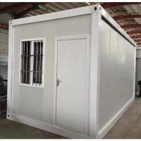 China 40ft Sandwich Panel Prefab Container House White Modern Container Home for sale