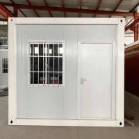 China 40ft Sandwich Panel Prefab Container House White Modern Container Home for sale