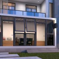 China 20ft 40ft Expandable Prefab Container House 5950x3000x2800mm Galvanized Steel for sale