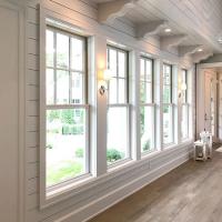 China Safety Insulated Glass Aluminum Windows Double Glazed 4-12mm Custom Color for Walls for sale