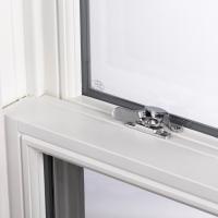 China American Style Double Hung Windows Tempered Glass Aluminum Alloy 1.2mm 2.0mm for sale