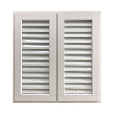 China Anodized Aluminum Casement Window 1.2-2.0mm Thermal Break UPVC Louver Window for sale
