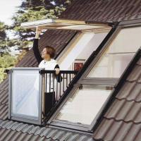 China Sky View Waterproof Aluminium Frame Double Glass Roof Skylight Window 1.5mm FRP Panel for sale