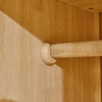 China Customized Plywood Wardrobe Space Saving Luxury Bedroom Closet Organizer MDF 2pcs for sale