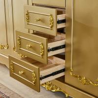 China Customized Plywood Wardrobe Space Saving Luxury Bedroom Closet Organizer MDF 2pcs for sale