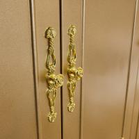 China Customized Plywood Wardrobe Space Saving Luxury Bedroom Closet Organizer MDF 2pcs for sale