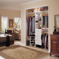China Multi Color Wooden Walking Closet for sale