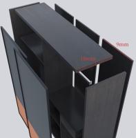 China Bedroom 3 Sliding Doors Cupboard for sale