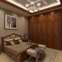 China Custom Red Oak Walnut Wood Bedroom Wardrobe 15mm 18mm 22mm 24mm Thickness for sale