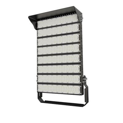 China 8 Modules LED Stadium Lighting RFFL-09 2000W Aluminum Clear PC for sale
