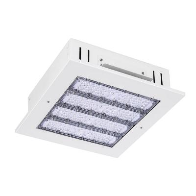 China RFFL-08 200W LED Light Industrial IP54 Aluminum Clear PC Gas Station Light Fixtures for sale