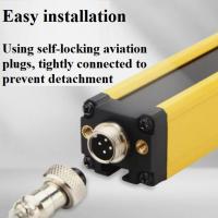 China Industrial Safety Light Curtain Sensor 10mm 20mm 40mm Beam Pitch 0-2.5m Range for sale
