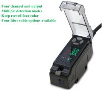 China High Speed Optical Color Mark Sensor For Color Detection Identification Different Colors for sale