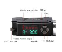 China High Speed Optical Color Mark Sensor For Color Detection Identification Different Colors for sale