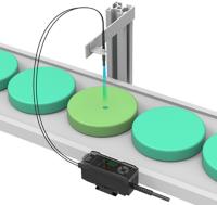 China High Speed Optical Color Mark Sensor For Color Detection Identification Different Colors for sale