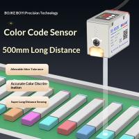 China Long Distance Color Code Sensor Mark RS485 Output 200μS Response Time for sale