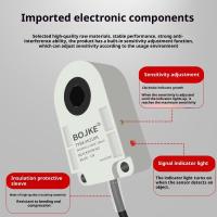China ABS Ring Proximity Sensor 3-100mm Aperture Metal Photoelectric Sensor Detects 0.8mm Screws for sale