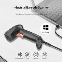 China Industrial 2D Barcode Reader USB Handheld Wired Scanner ABS Material 1D 2D QR Code for sale