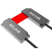 China Optical Through-Beam Edge Sensor 2-10mm Sensing Range with Light Axis Alignment BDT-10 for sale