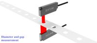 China Optical Through-Beam Edge Sensor 2-10mm Sensing Range with Light Axis Alignment BDT-10 for sale