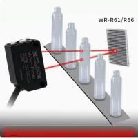 China Square Retro Reflective Photoelectric Sensor NPN Output 100cm Detection Distance DC 12-24V for sale