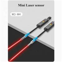 China BOJKE 1mm Spot M3 M4 Through Beam Mini Diffuse Photoelectric Laser Sensor 10-30V DC for sale