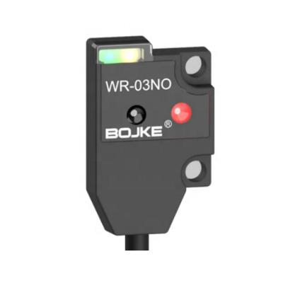 China Ultra Thin Reflective Diffuse Photoelectric Sensor IP64 ABS 12-24V DC 3cm Range for sale