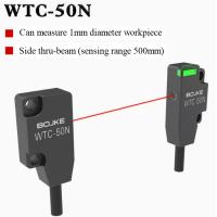 China Ultra Thin Reflective Diffuse Photoelectric Sensor IP64 ABS 12-24V DC 3cm Range for sale