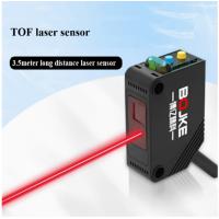 China Long TOF Mini laser sensor , Laser Photoelectric Switch Sensor 3.5m Sensing Range for sale