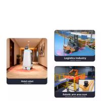 China LiDAR Scanning Wall Barrier Sensor Robot Area Protection 0.1-5m 270 Wide Angle for sale
