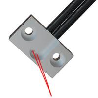 China BOJKE Reflective Optical Fiber Sensor Flat Plate Probe 2mm Sensing Distance Metal Head for sale
