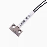 China BOJKE Reflective Optical Fiber Sensor Flat Plate Probe 2mm Sensing Distance Metal Head for sale