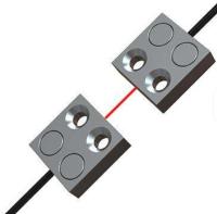 China BOJKE PTY57TZ Through Beam Reflective Fiber Optic Sensor 2m Industrial Automation Optical Fiber Sensor for sale