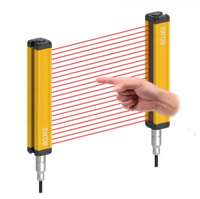 China Safety Light Curtain Sensor Photoelectric Barrier Beam Pitch 10mm 20mm 40mm Optical Grating for sale